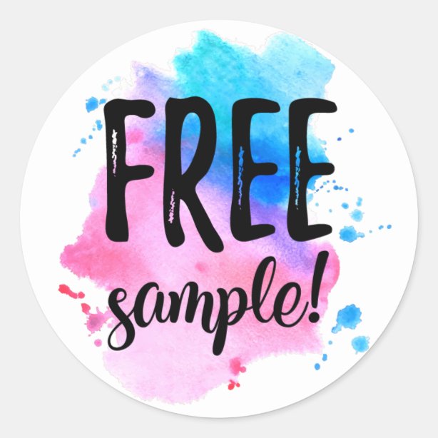 Sample Stickers | Zazzle
