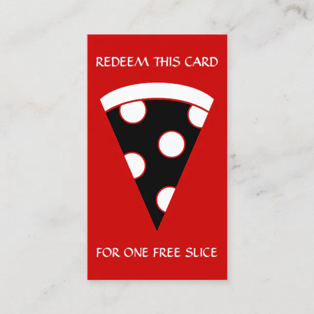 free slice of pizza coupon | Zazzle