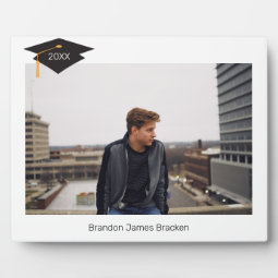 Free Standing Easel Sign Graduation Photo Plaque | Zazzle