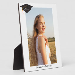 Free Standing Easel Sign Graduation Photo Plaque | Zazzle
