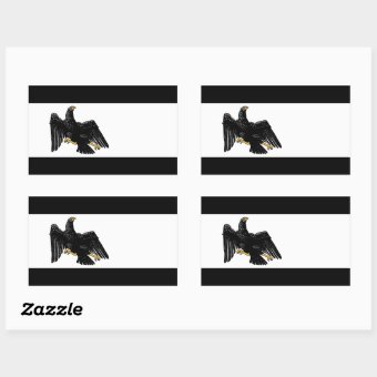 Free State of Prussia Flag Rectangular Sticker | Zazzle