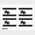 Free State of Prussia Flag Rectangular Sticker | Zazzle