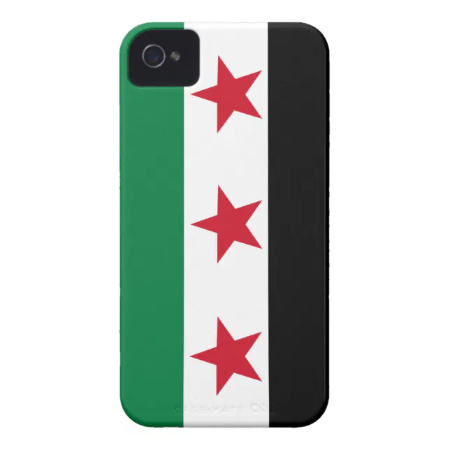 Free Syria Syrian Revolution Flag IPhone case | Zazzle