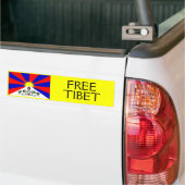 FREE TIBET Bumper Sticker 2 | Zazzle