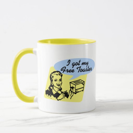 Free Toaster Mug | Zazzle