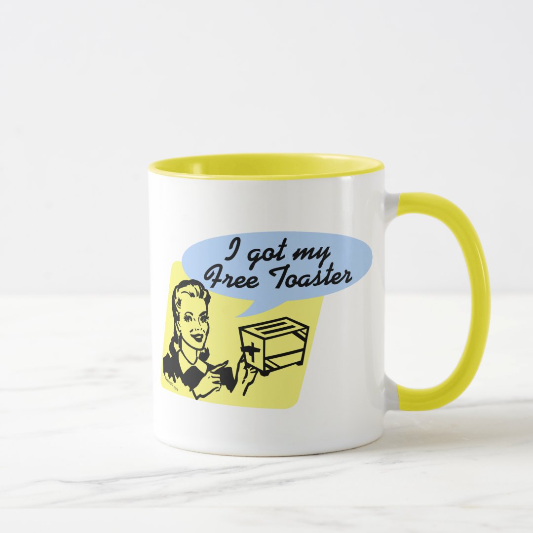 Free Toaster Mug | Zazzle