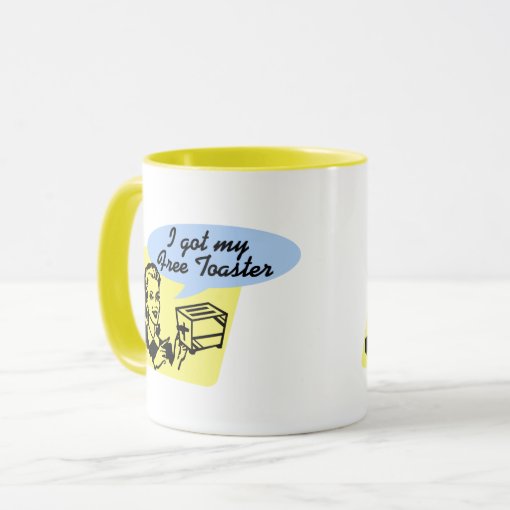 Free Toaster Mug | Zazzle