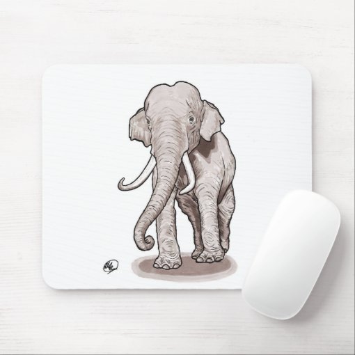 Freedom Elephant Mouse Pad | Zazzle
