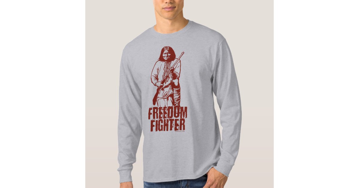 Freedom Fighter Geronimo T-shirt - Customized | Zazzle