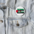 Freedom for Palestine Pinback Button | Zazzle