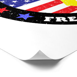 FREEDOM IS NOT FREE POSTER | Zazzle