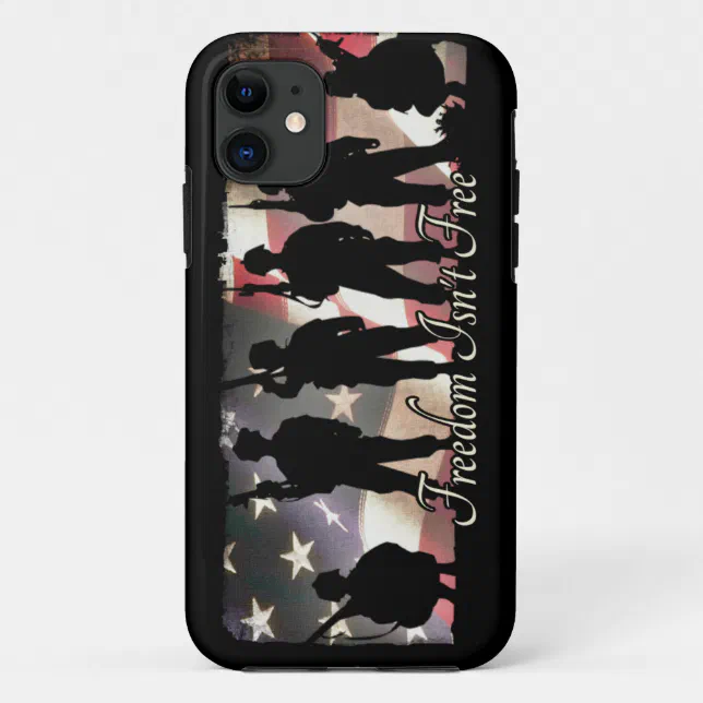 Freedom Isnt Free Military Soldier Silhouette Case-Mate iPhone Case ...