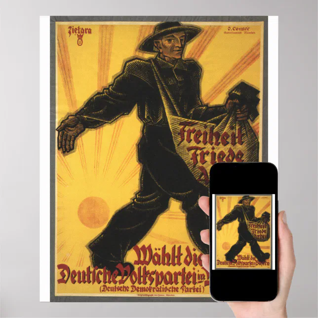 Freedom Propaganda Poster | Zazzle