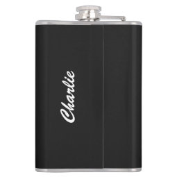 Freedom Quote custom name flask | Zazzle