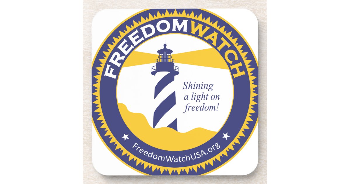 Freedom Watch Coaster | Zazzle