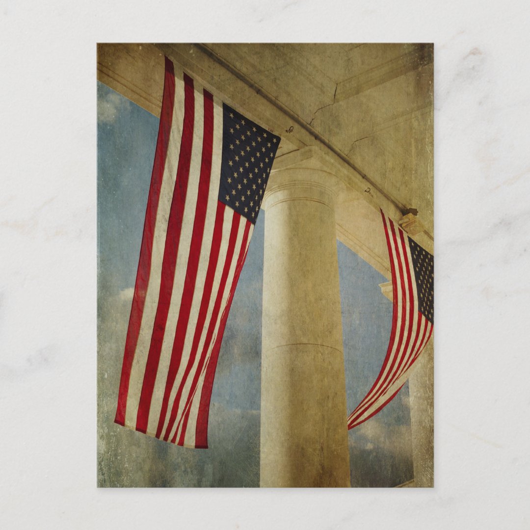 Freedom Waves Postcard | Zazzle