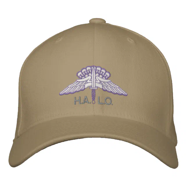 Freefall (HALO) Embroidered Baseball Hat | Zazzle