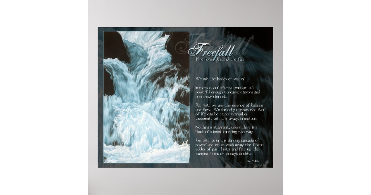 Freefall Poster | Zazzle