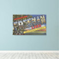 Freeman Lake - Large Letter Scenes Canvas Print | Zazzle