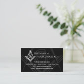 Freemason Business Card - Masonic Custom Card | Zazzle