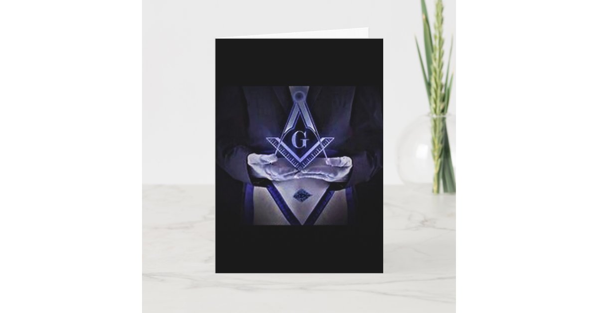 Freemason card | Zazzle
