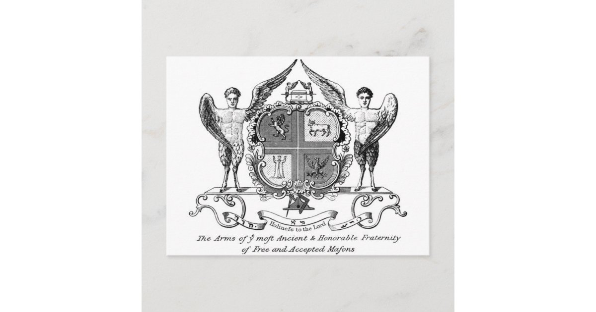 Freemason Postcard | Zazzle