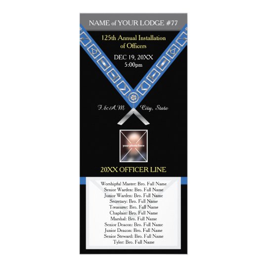 Freemason Program Guide - Installation of Officers | Zazzle.com
