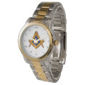 Freemason Square and Compass Charity Masonic Watch | Zazzle