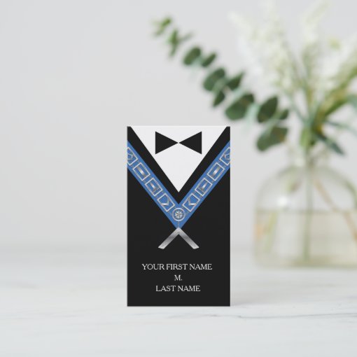 Freemasonry Business Cards - Custom Masonic Card | Zazzle