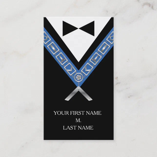 Freemasonry Business Cards - Custom Masonic Card | Zazzle