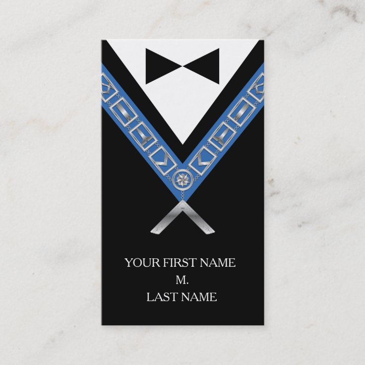 Freemasonry Business Cards - Custom Masonic Card | Zazzle