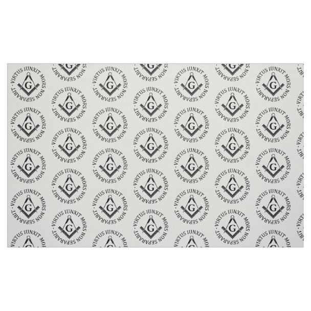 Freemasonry symbol fabric | Zazzle