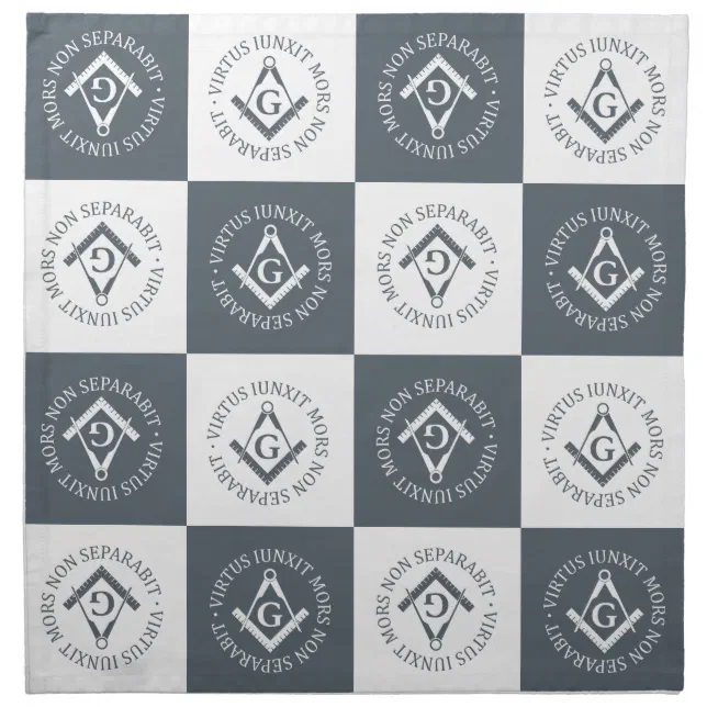 Freemasonry sign napkin | Zazzle