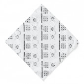 Freemason's Cipher Cryptography Deciphering Code Bandana | Zazzle