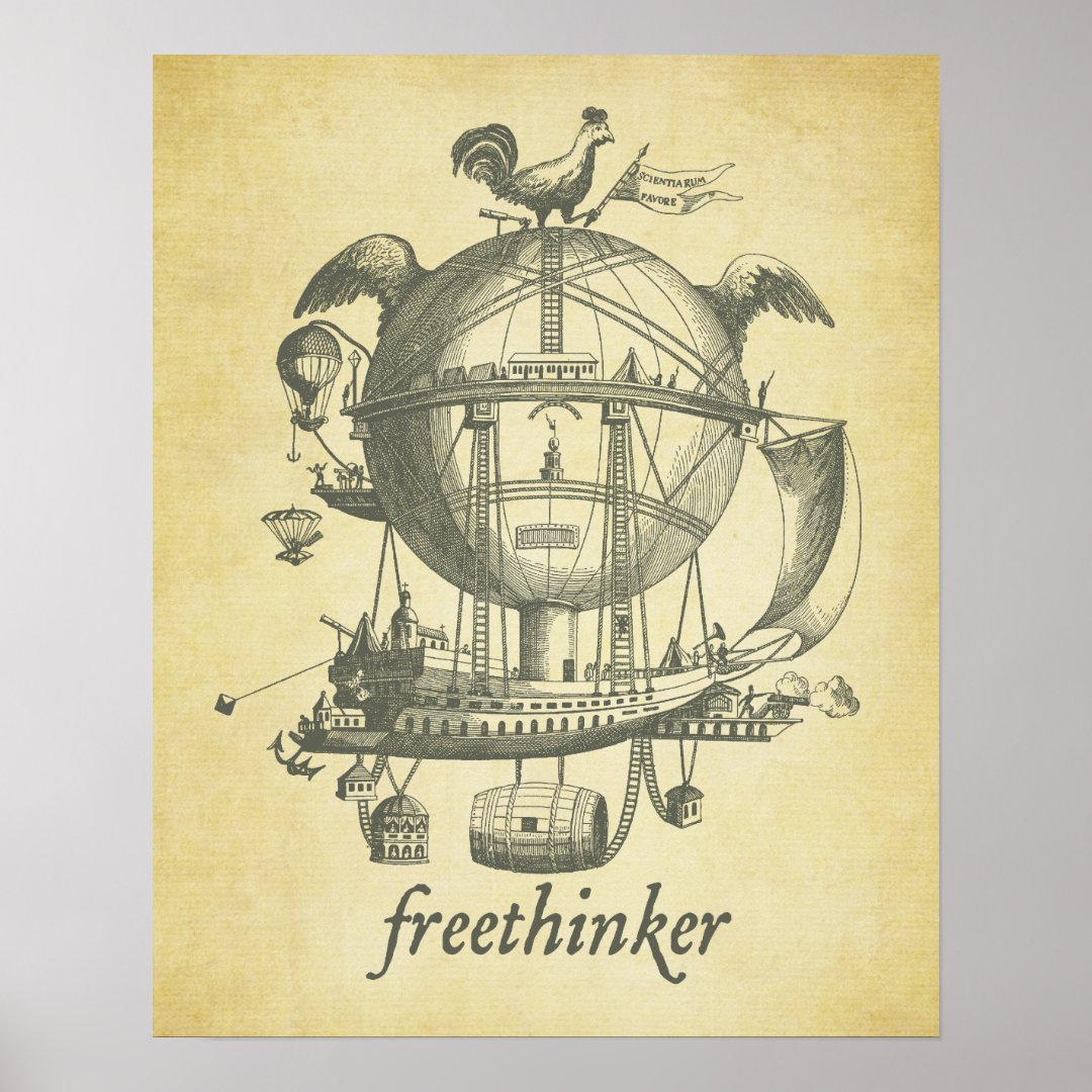 Freethinker Poster | Zazzle