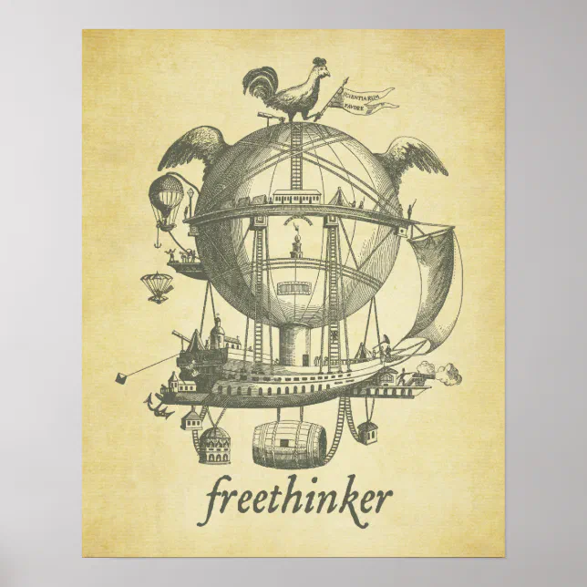 Freethinker Poster | Zazzle