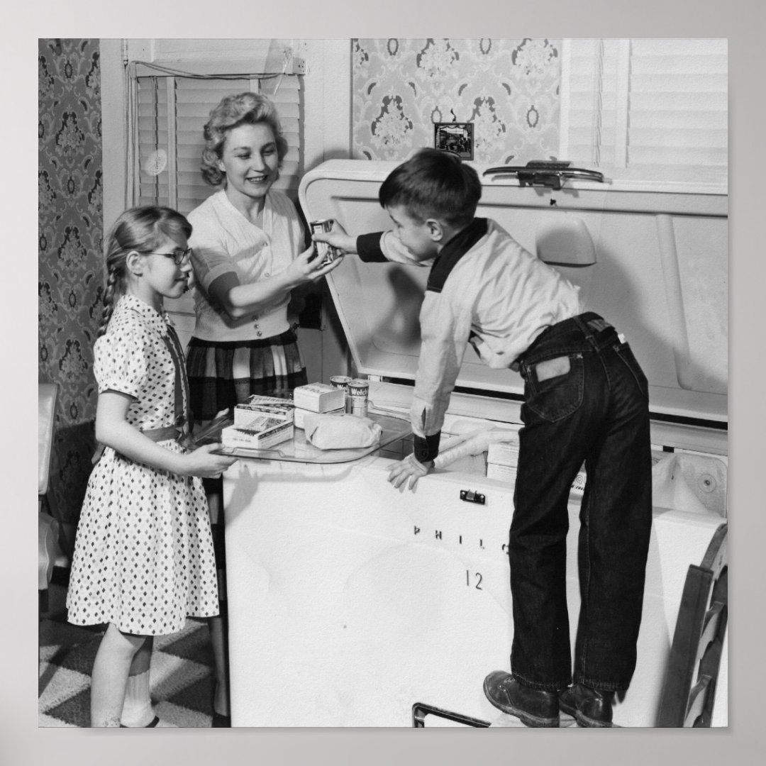 FREEZER 1950s Poster | Zazzle