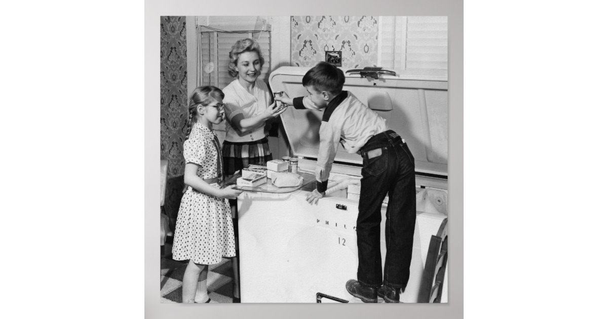 FREEZER 1950s Poster | Zazzle