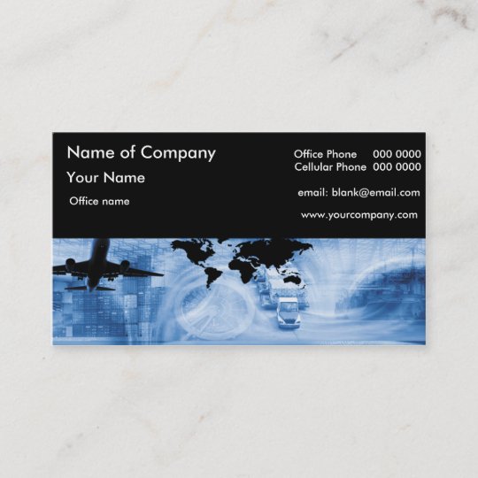 Freight Forwarding Business Card | Zazzle.com