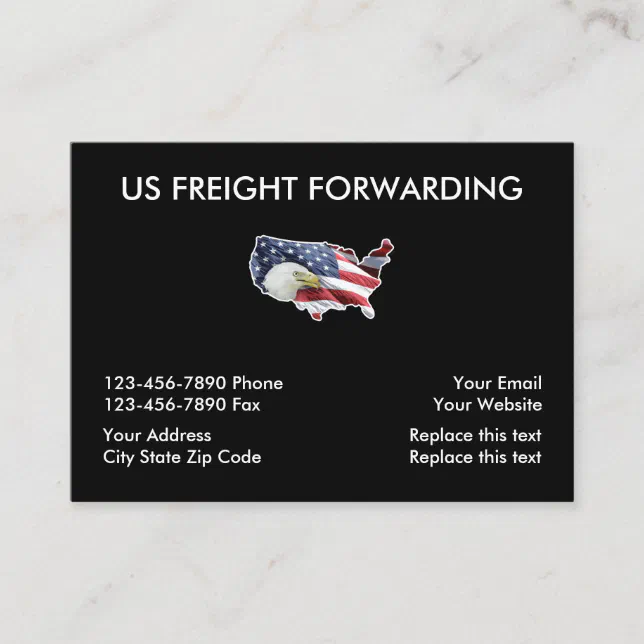 Freight Forwarding Business Cards | Zazzle