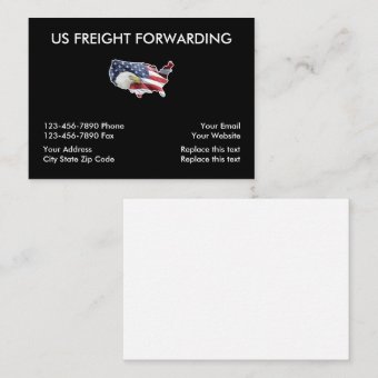 Freight Forwarding Business Cards | Zazzle