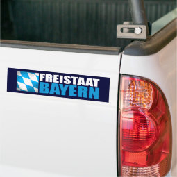 Freistaat Bayern Bumper Sticker | Zazzle