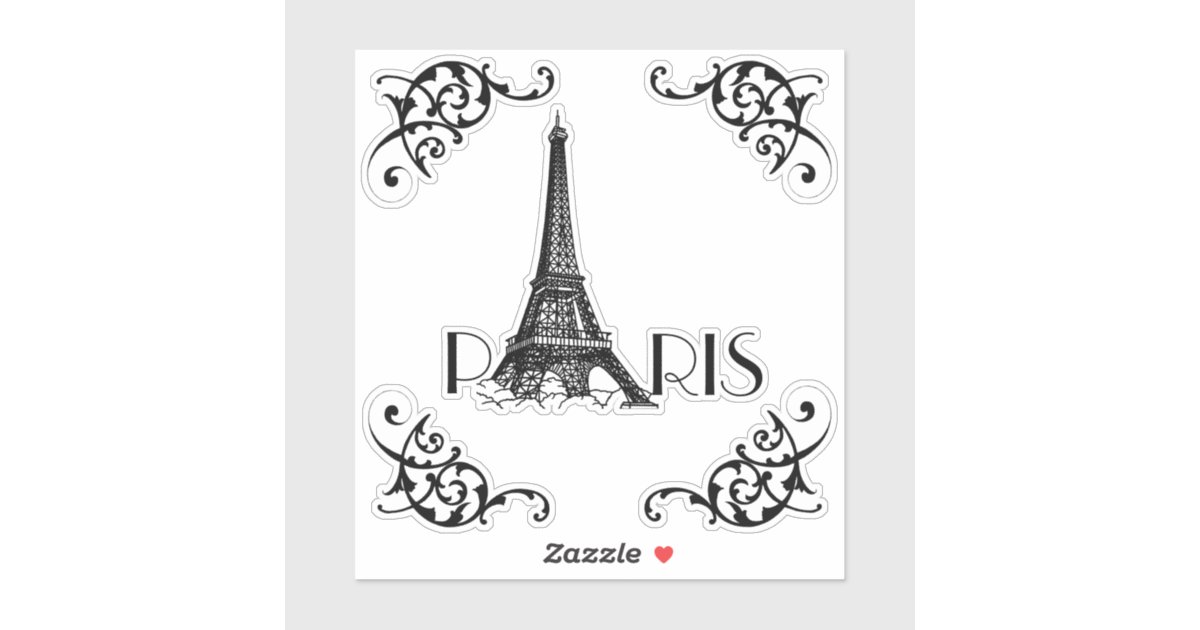 French Accent Sticker | Zazzle