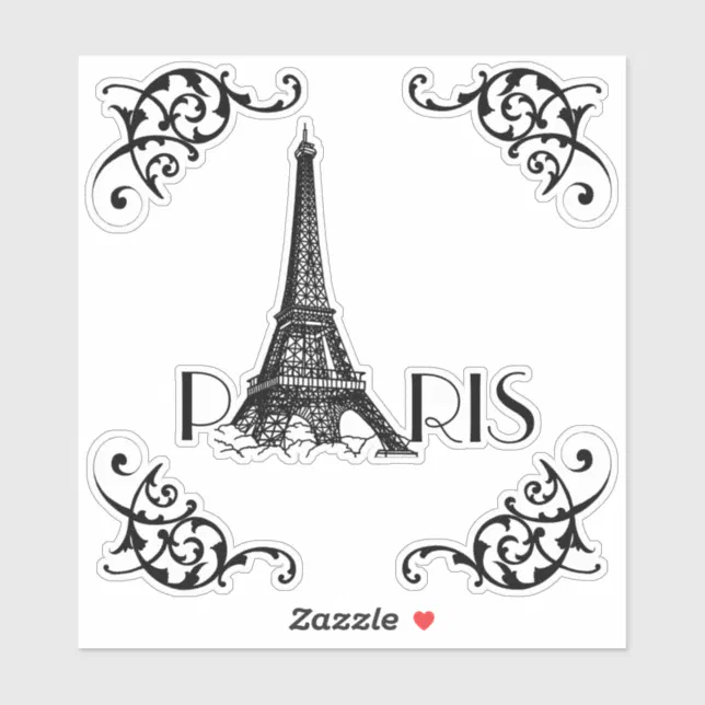 French Accent Sticker | Zazzle
