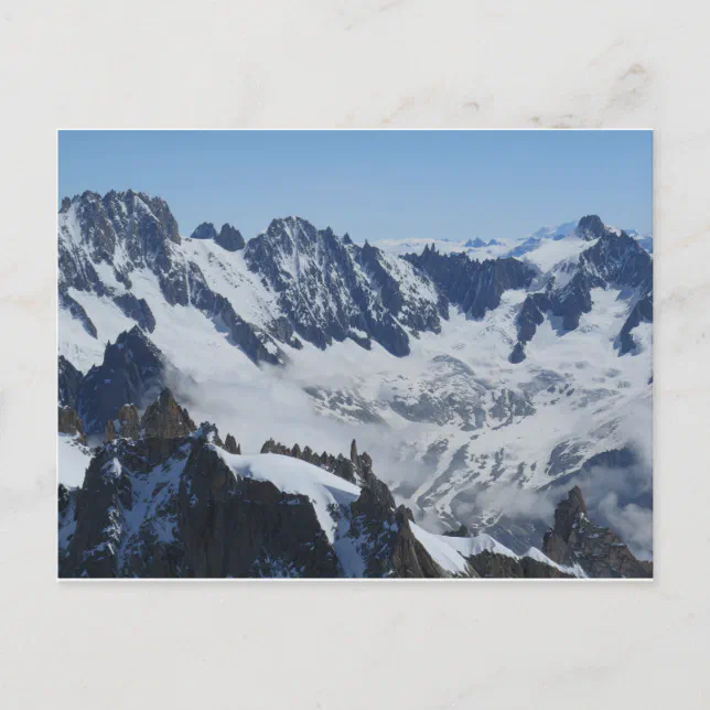 French Alps Chamonix Postcard | Zazzle