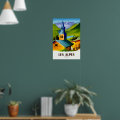 French Alps travel poster | Zazzle