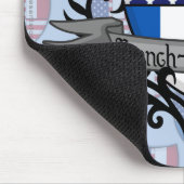 French-American Shield Flag Mouse Pad | Zazzle