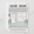 French Bakery Patisserie Gray Baby Shower by Mail Invitation | Zazzle