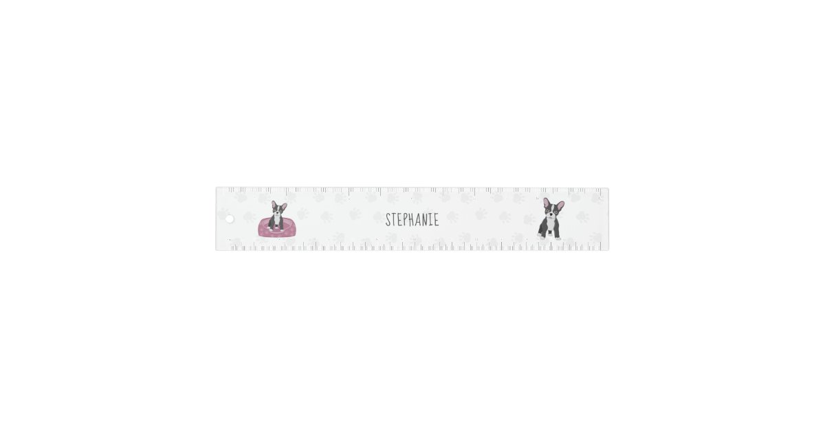 French Bulldog Birthday Ruler | Zazzle