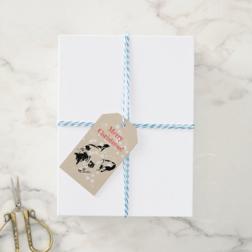 French Bulldog Christmas Gift Tags | Zazzle